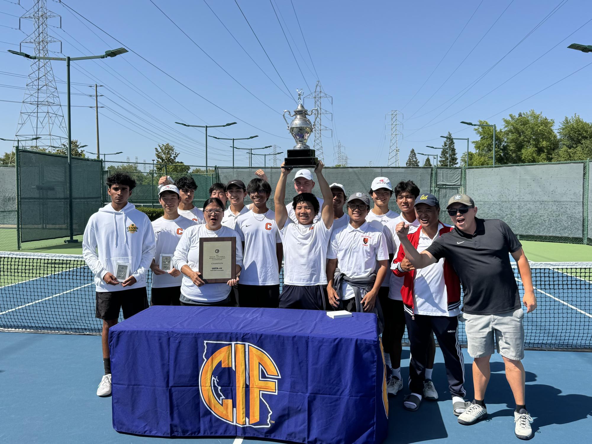 Men’s tennis team wins Cal’s first NorCal title – The Californian